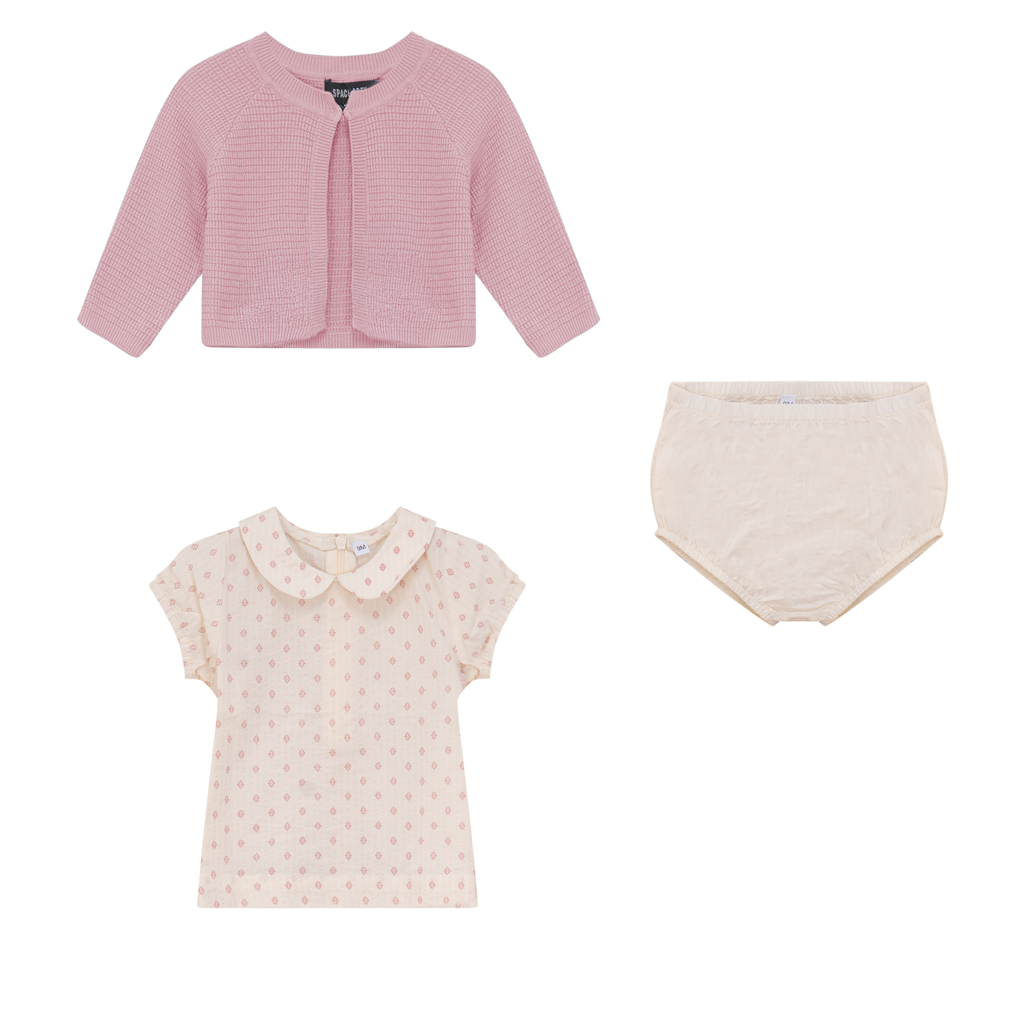 Printed Gauze 3 Pc. Set – Kidsgo
