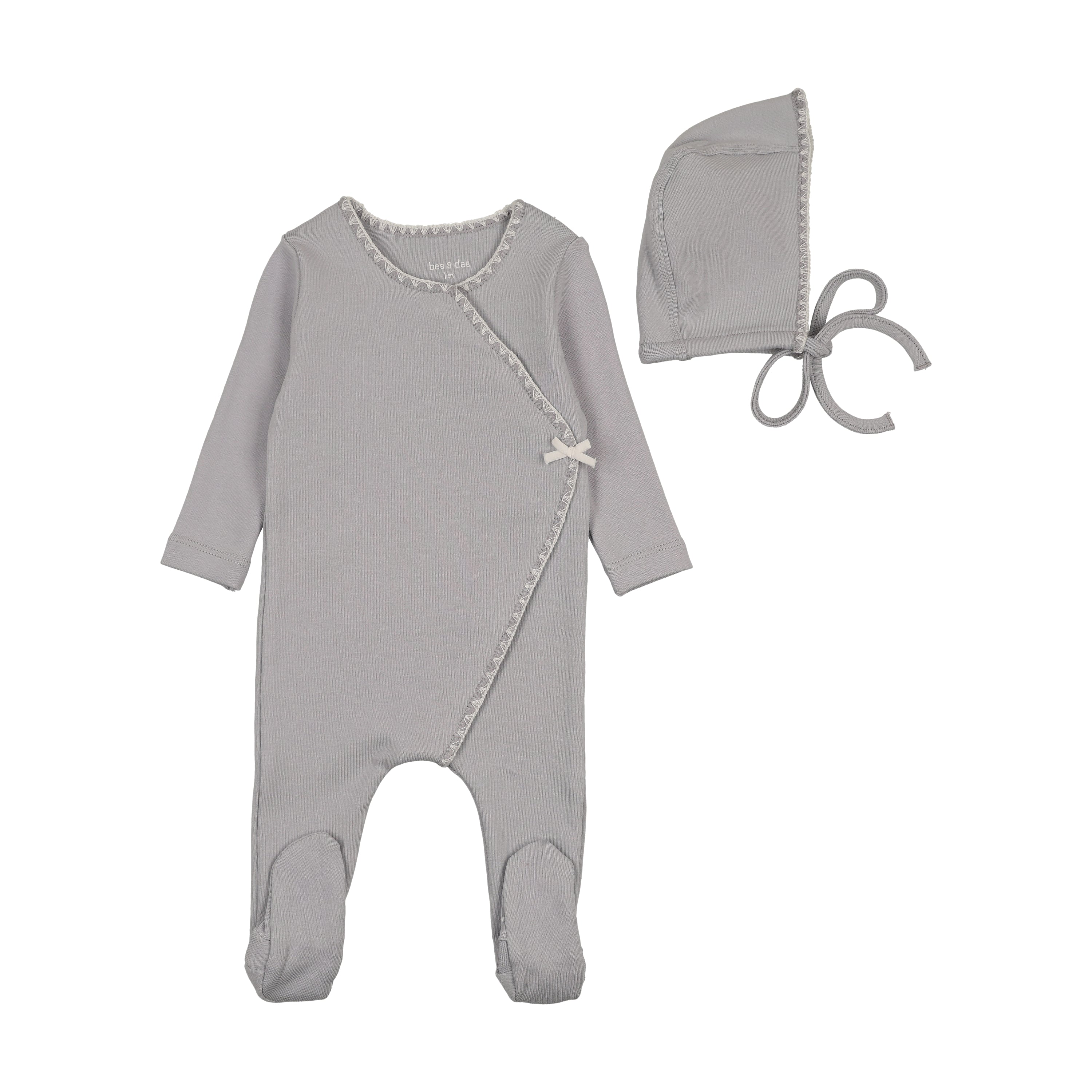 Beau Bow Footie With Hat – Kidsgo